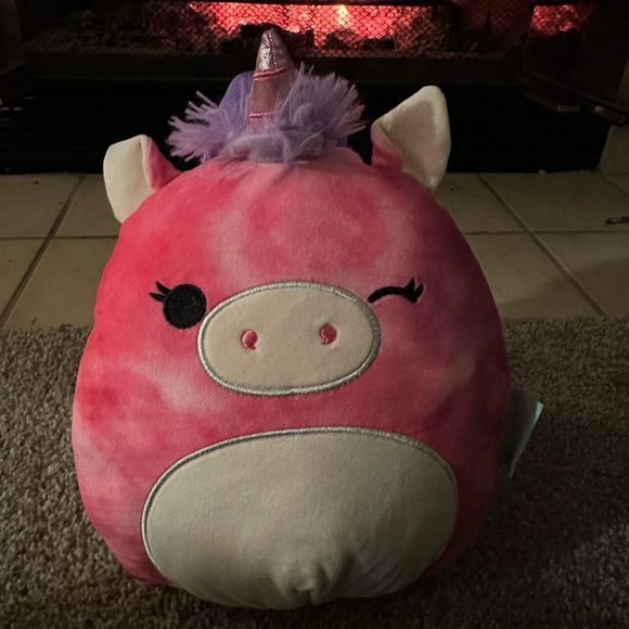 Squishmallows | Toys | Squishmallow Lola The Unicorn 2 Plush Backpack ...